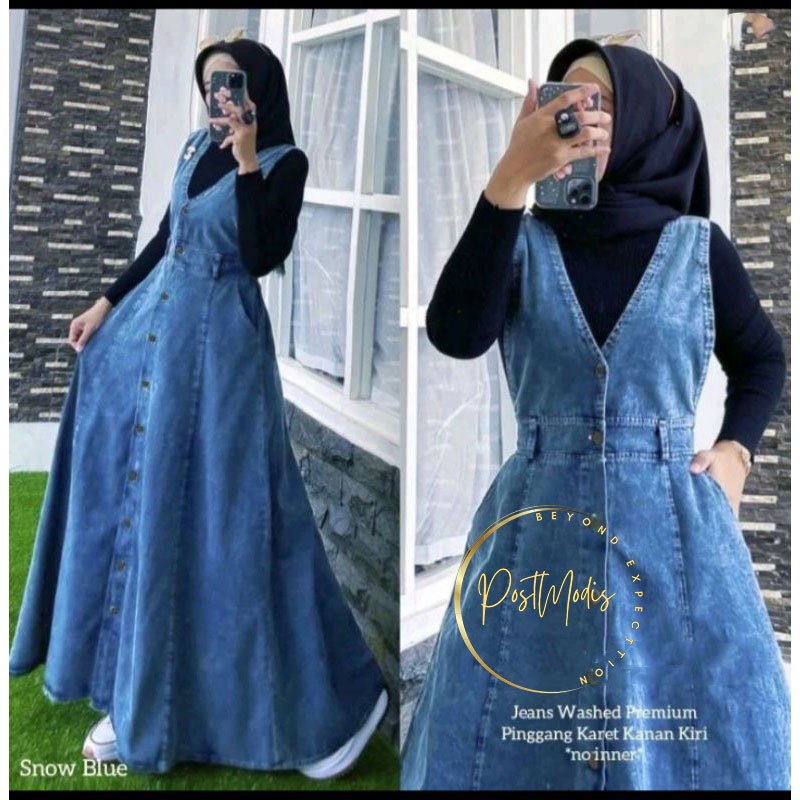 LYODRALYODRA OVERALL WOMEN KOREAN JEANS VILLO JAMSUIT SKIRT DRESS ...