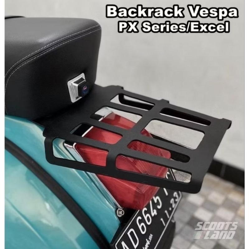 Vespa Backrack Model Mrp Vespa Backrack Mrp Vespa Rear Rack Super ...