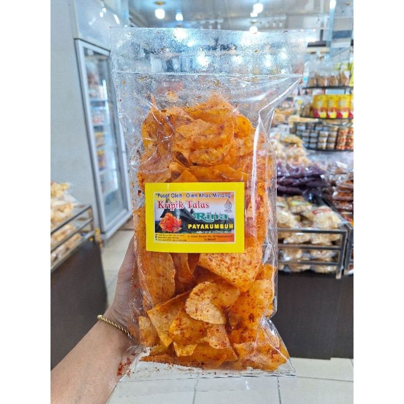 Balado taro chips sanjai rina cracker chips 250 grams | Shopee Philippines