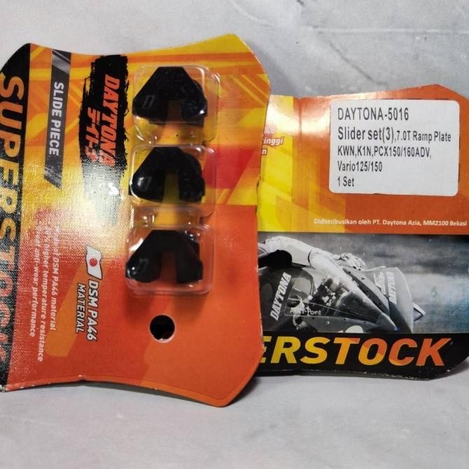 Daytona SLIDER PIECE K1N,KW, PCX 150/160, ADV 160, VARIO 125/150 (1 SET ...