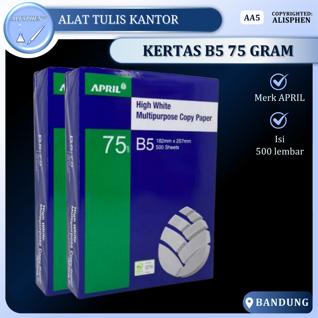 B5 paper 75 grams APRIL 1 Ream | Shopee Philippines