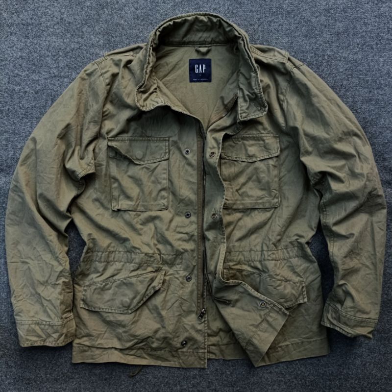 Parka Army M65 Style GAP Fashion Military Field Jacket | Shopee Philippines