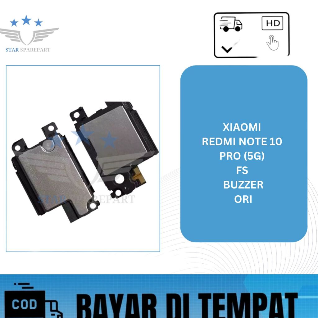 XIAOMI REDMI NOTE 10 PRO BUZZER (5G) FS ORI | Shopee Philippines
