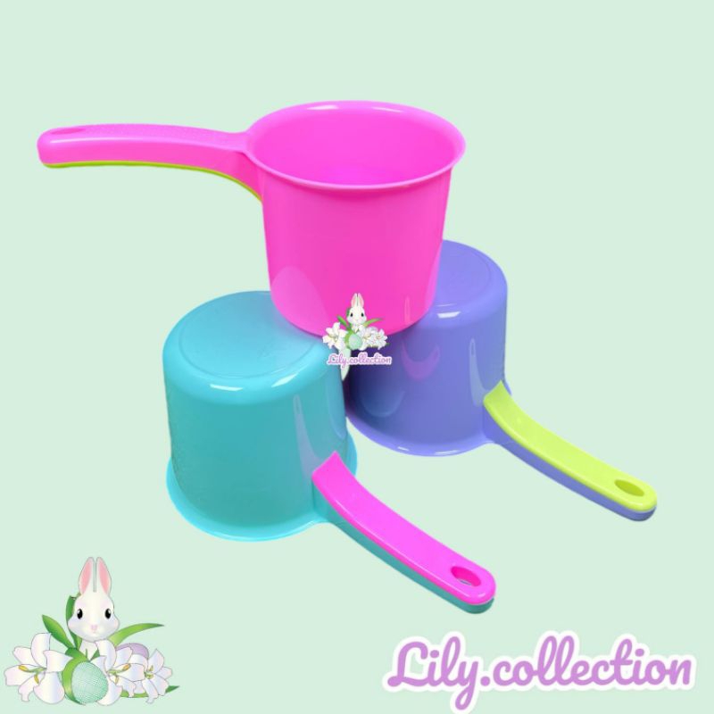 Lilycollection Adult Plastic Bath Dipper/Thick Plastic Bath Dipper ...