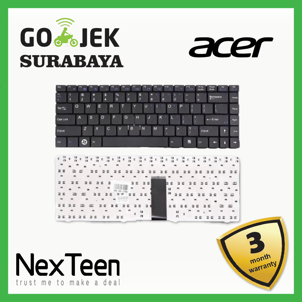 Original Axioo Neon Keyboard Bezel-Less CNW HNW RNW C4801 C4500 W246CZ ...