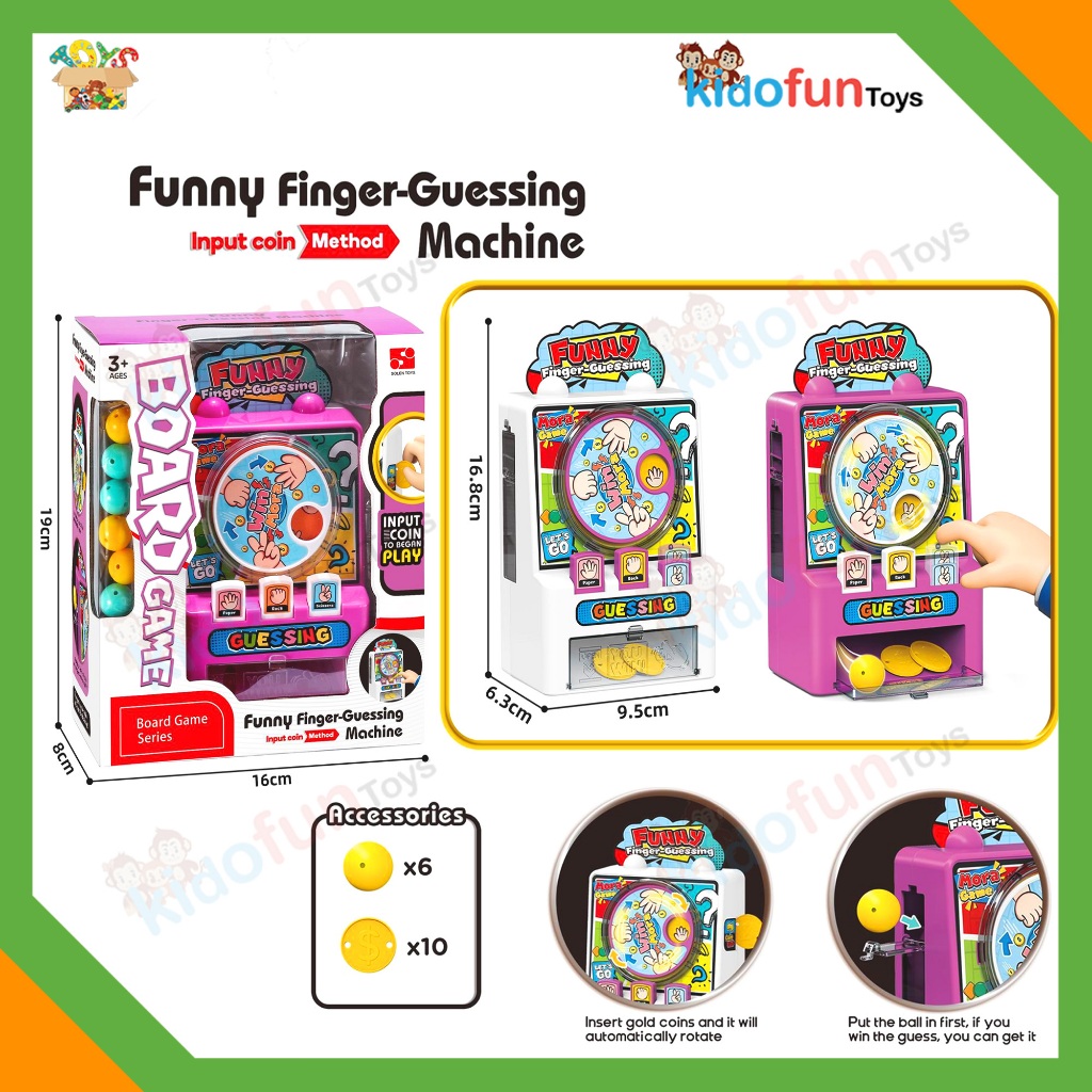 Japanese Board Game Suit Toy Guessing/Finger Guessing Coin Machine ...