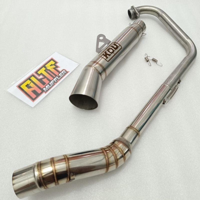 Kou Mahachai super open Spec pipe 51mm for Tmx 125 155 Rusi tc 125 155 ...