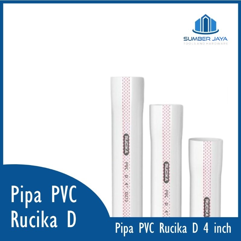 Rucika D 4 inch PVC Pipe | Shopee Philippines