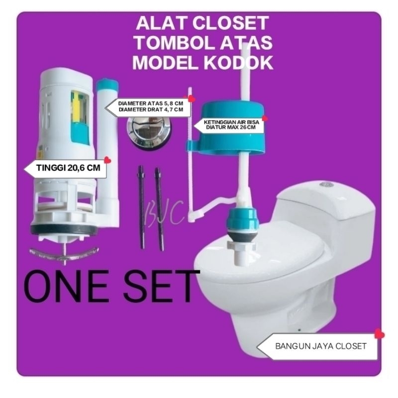 TOMBOL Push toilet float/spare parts float for the top button sitting ...