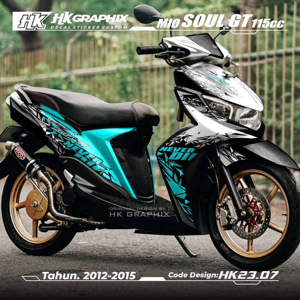 Decal Sticker Motorcycle MIO SOUL GT 115 Full Body 2012 2013 2014 2015 Racing Road Race HK ...