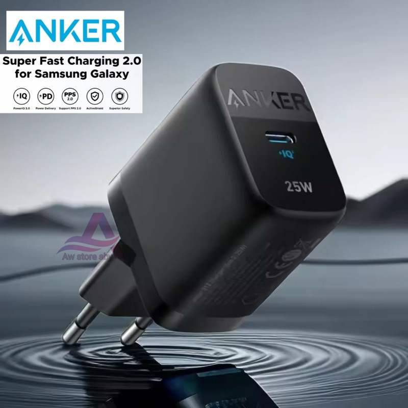 ANKER Adapter Charger Usb C 25W Super Fast Charging premium Quality ...