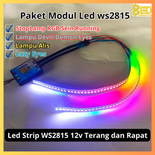 Led Module Package ws2815 Stop Lamp RGB matrix DMX Alis sen running ...