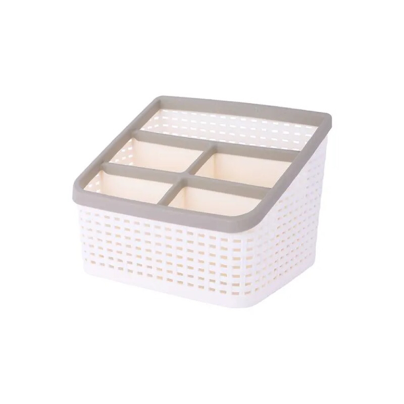 Miniso Bicolor 5 Grid Storage / Miniso 5 grid Storage box for storing ...