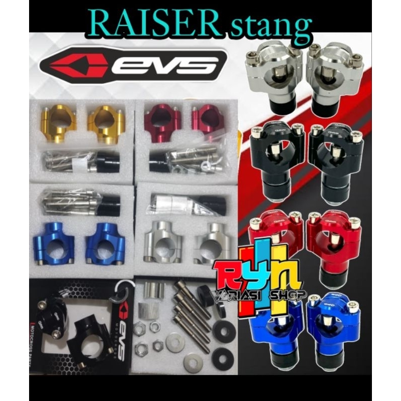 Cha evs handlebar raiser cnc handlebar mount raiser KLX CRF 150 D ...