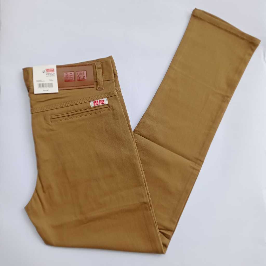 Uniqlo Men's slim fit Cinos trousers. Latest men's trousers | Shopee ...