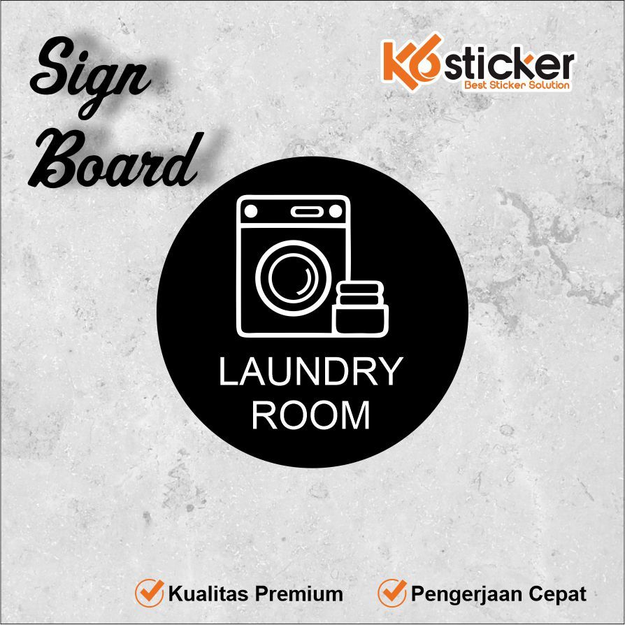 Laundry room Sign Board acrylic/Sign Board Staff Only/ Markers Other ...