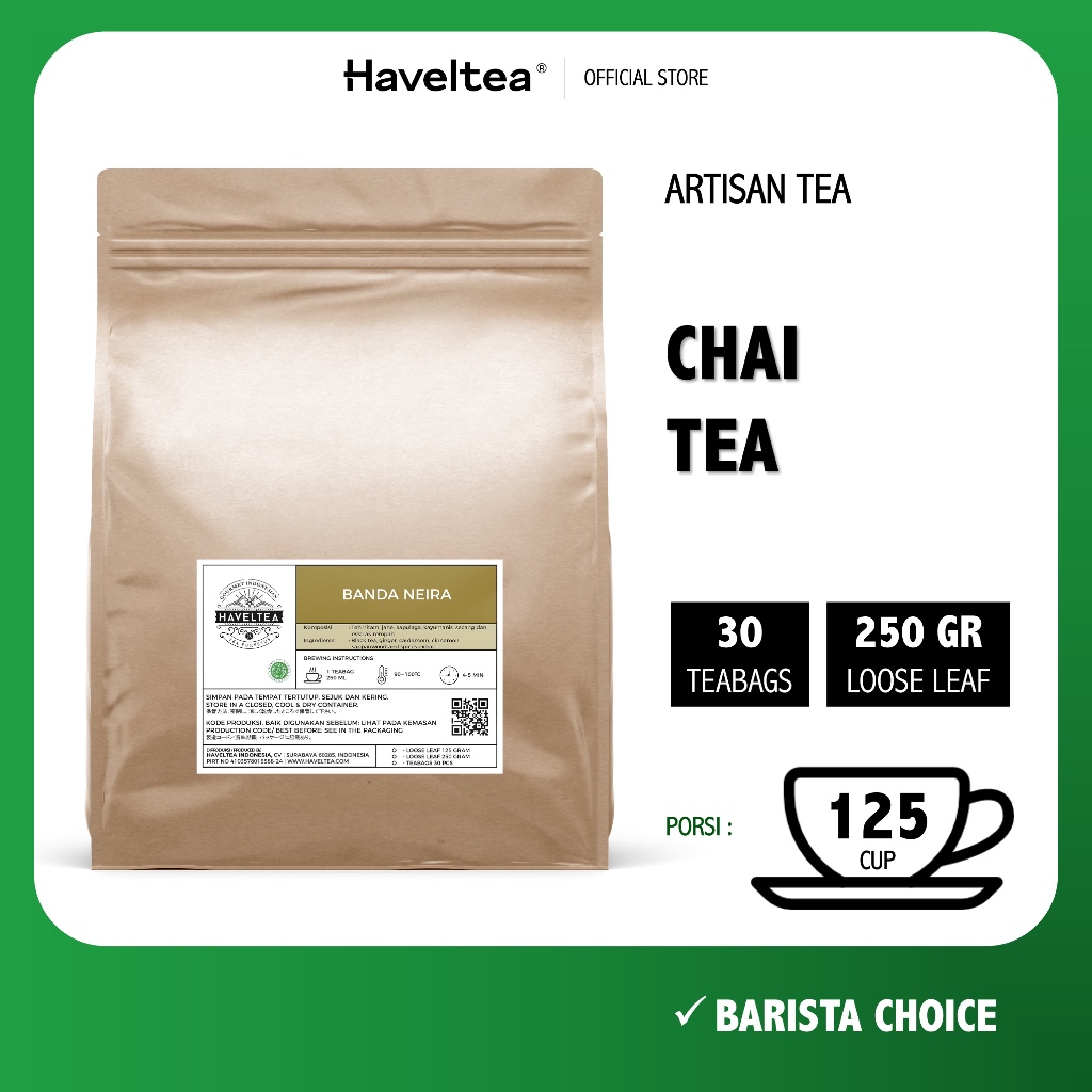 NEIRA BANDA | Pouch | Haveltea | Spice Tea | Indonesian Ginger Tea ...