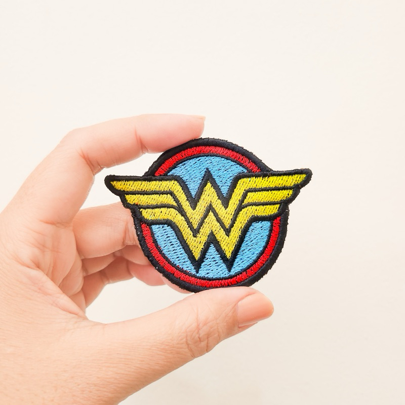 Woman SUPERHERO EMBROIDERED PATCH / WONDER WOMAN / WOMEN'S SUPER HERO ...