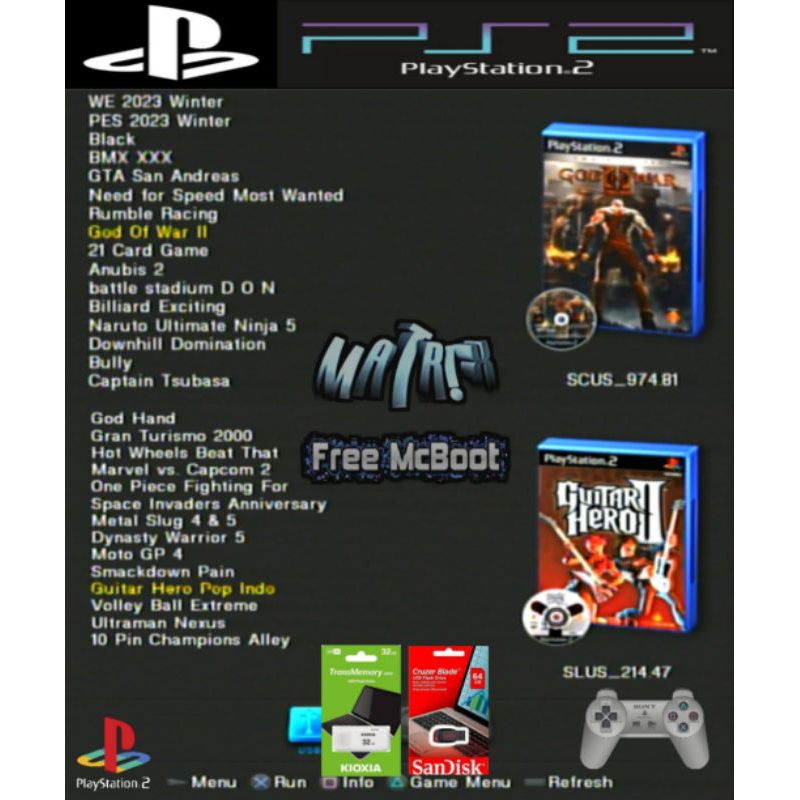 Ps2 Game Contents Package - Ps2 Full Game Flashdisk | Shopee Philippines