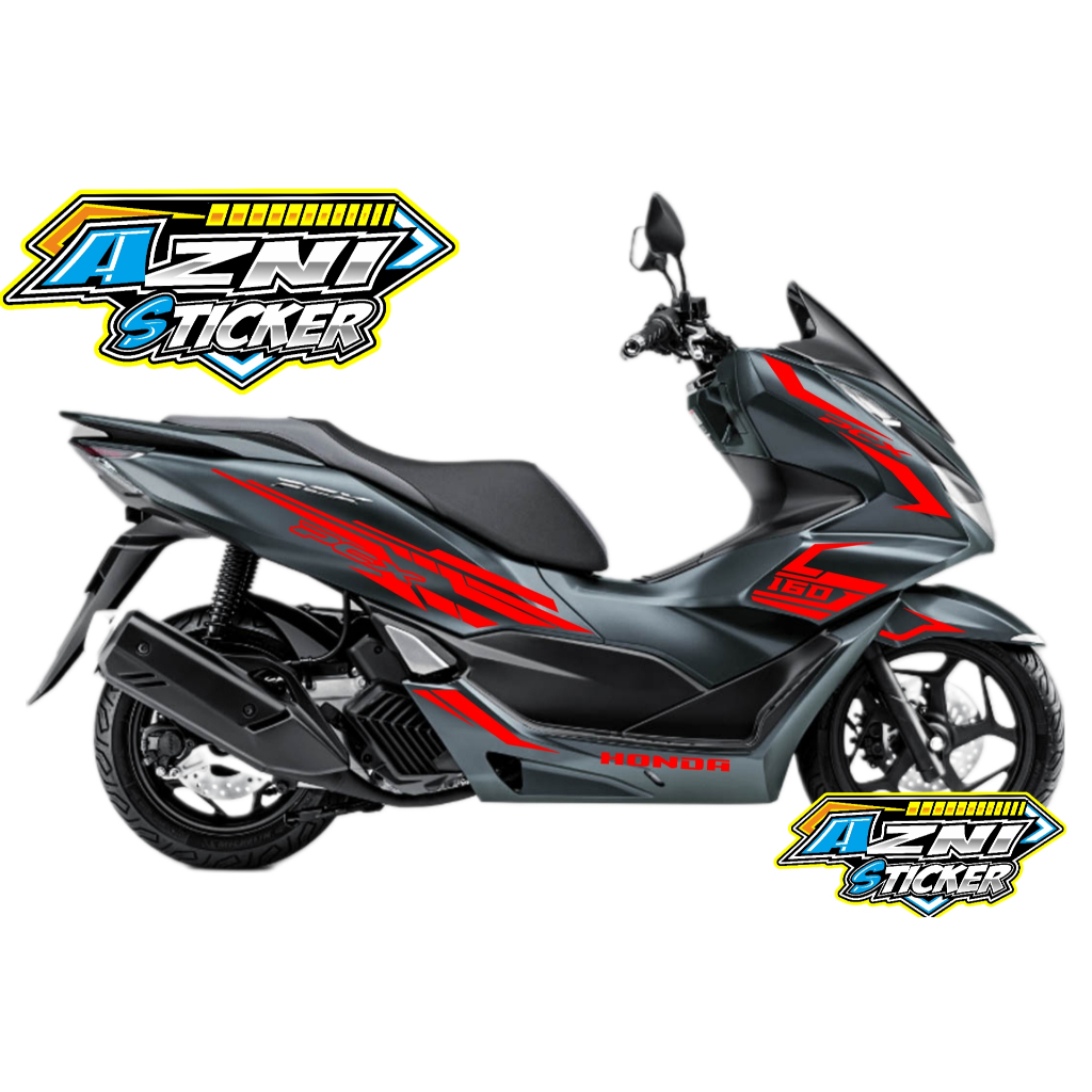 Pcx 160 striping, honda pcx 160 body cutting list stickers 2021 pcx ...