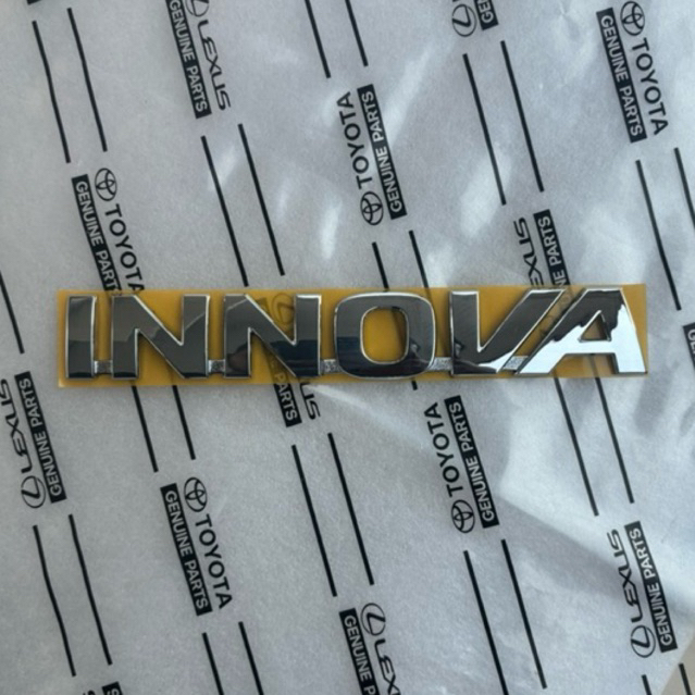Toyota innova reborn original Writing Luggage emblem | Shopee Philippines