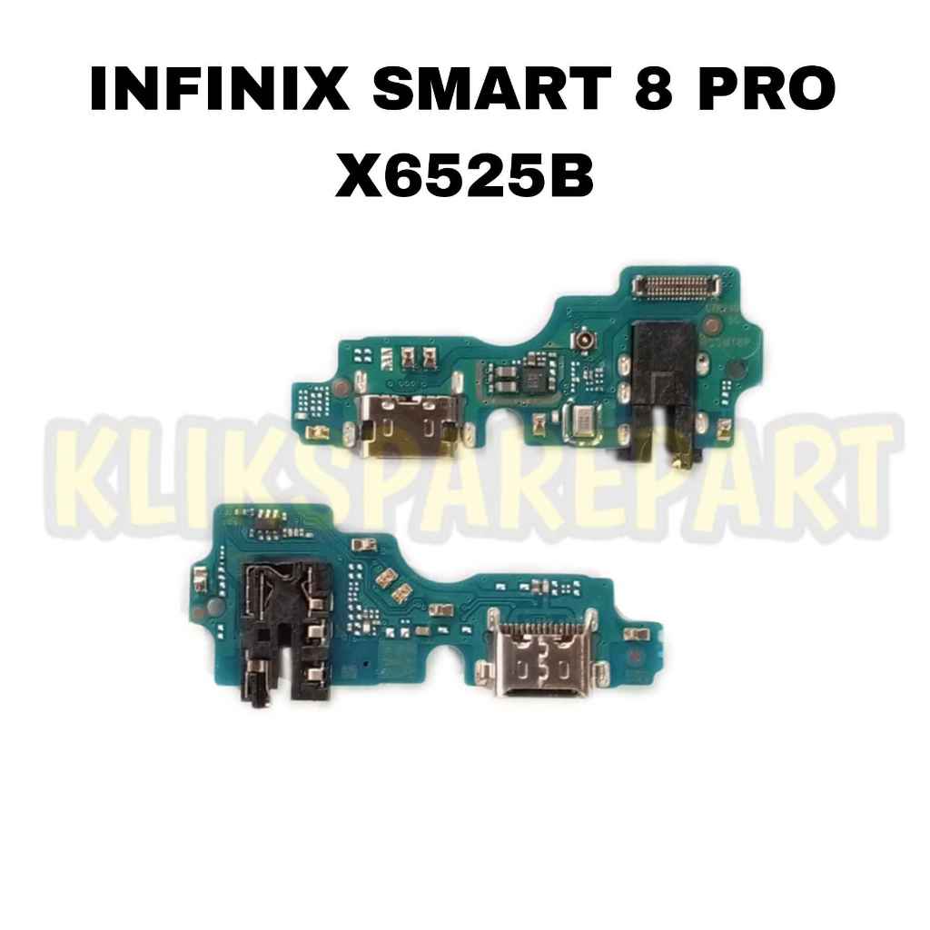 Infinix Smart 8 Pro X6525B Charger Connector Pcb Board Usb Cas Board ...