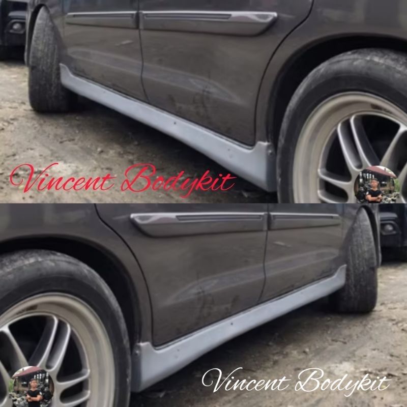 SIDESKIRT COVER TRISPLANG SIDE SKIRT BODY KIT INNOVA V BODYKIT INOVA V ...