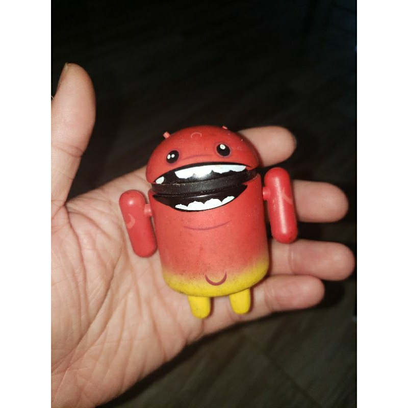 MERAH Jual ACTION FIGURE ORIGINAL ORIGINAL ANDROID RED ANGRY Happy ...