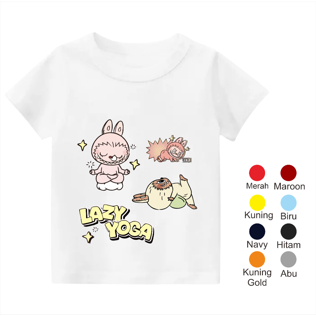 Haruko Tshirt, the latest t-shirt for boys and girls with Labubu Lazy ...