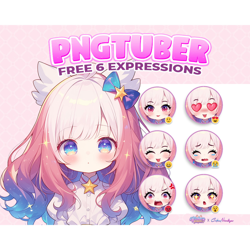 Exclusive PNG Tubers for Virtual Characters that Live Your Streaming ...