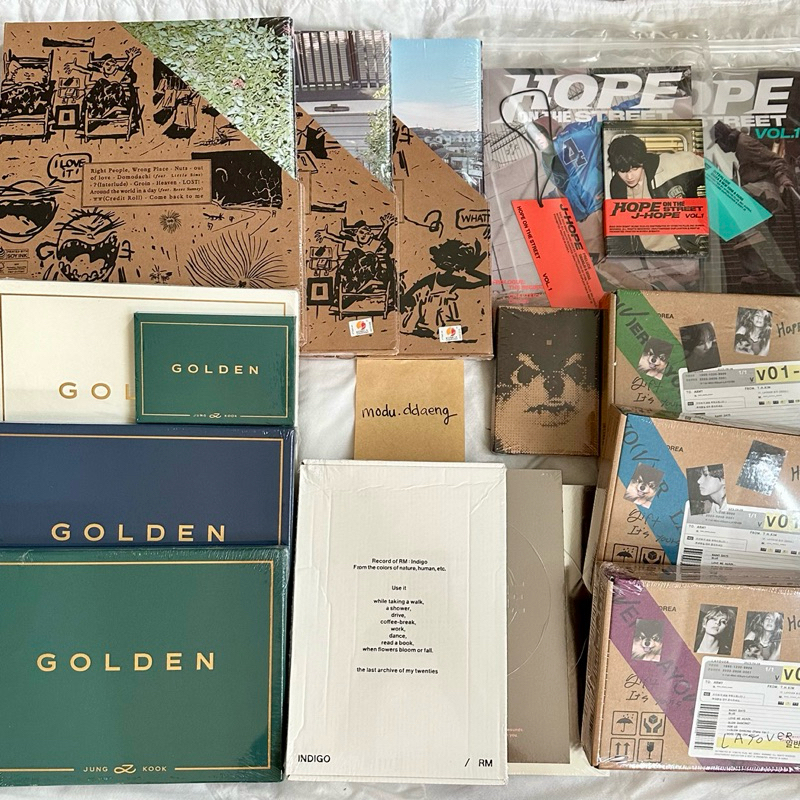 BTS Official Solo Album Indigo RPWP right place wrong person RM HOTS ...