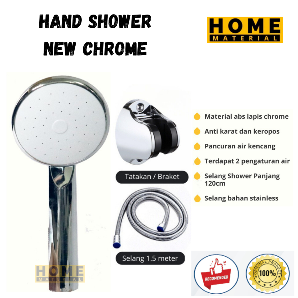 Hand SHOWER Mini Bath SHOWER New Chrome 1/2 Inch - High Quality High ...
