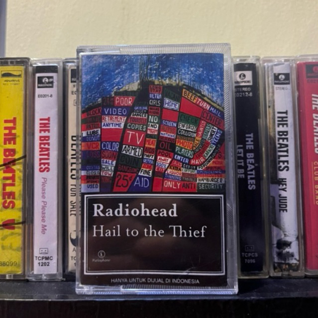 Radiohead Hail To The Thief Tape Cassette | Shopee Philippines