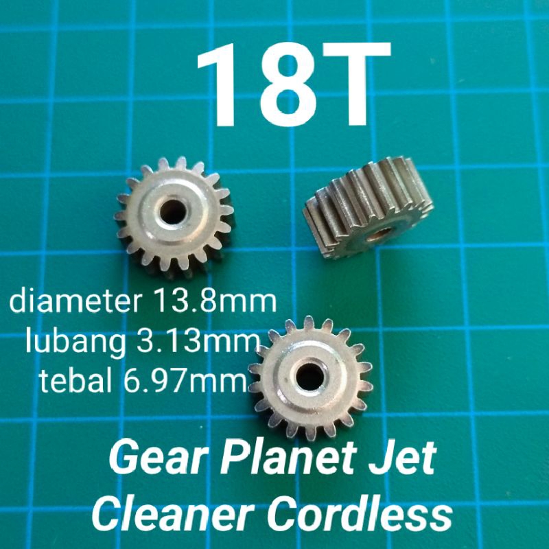 Gear 18T Planet Gear Cordless Jet Cleaner Car Wash Spray Tool | Shopee ...