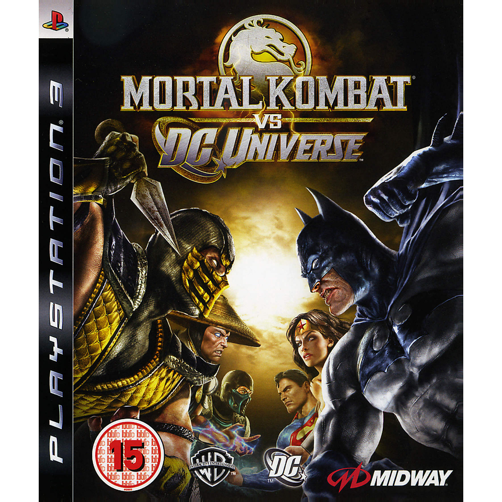 MORTAL COMBAT VS DC UNIVERSE PS3 PKG HAN HEN OFW CFW | Shopee Philippines