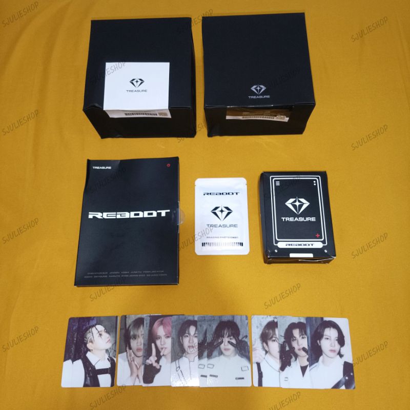 REBOOT OFFICIAL MD TREASURE 2ND FULL ALBUM TRADING CARD POB BENEFIT ...