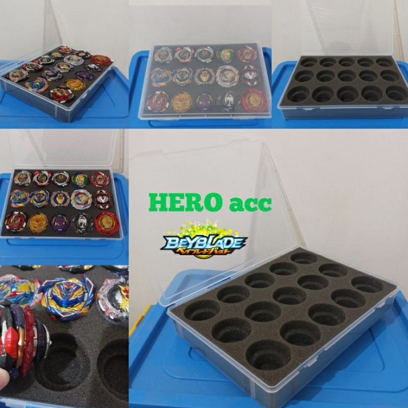 Beyblade Burst Case 15 slot Box | Shopee Philippines