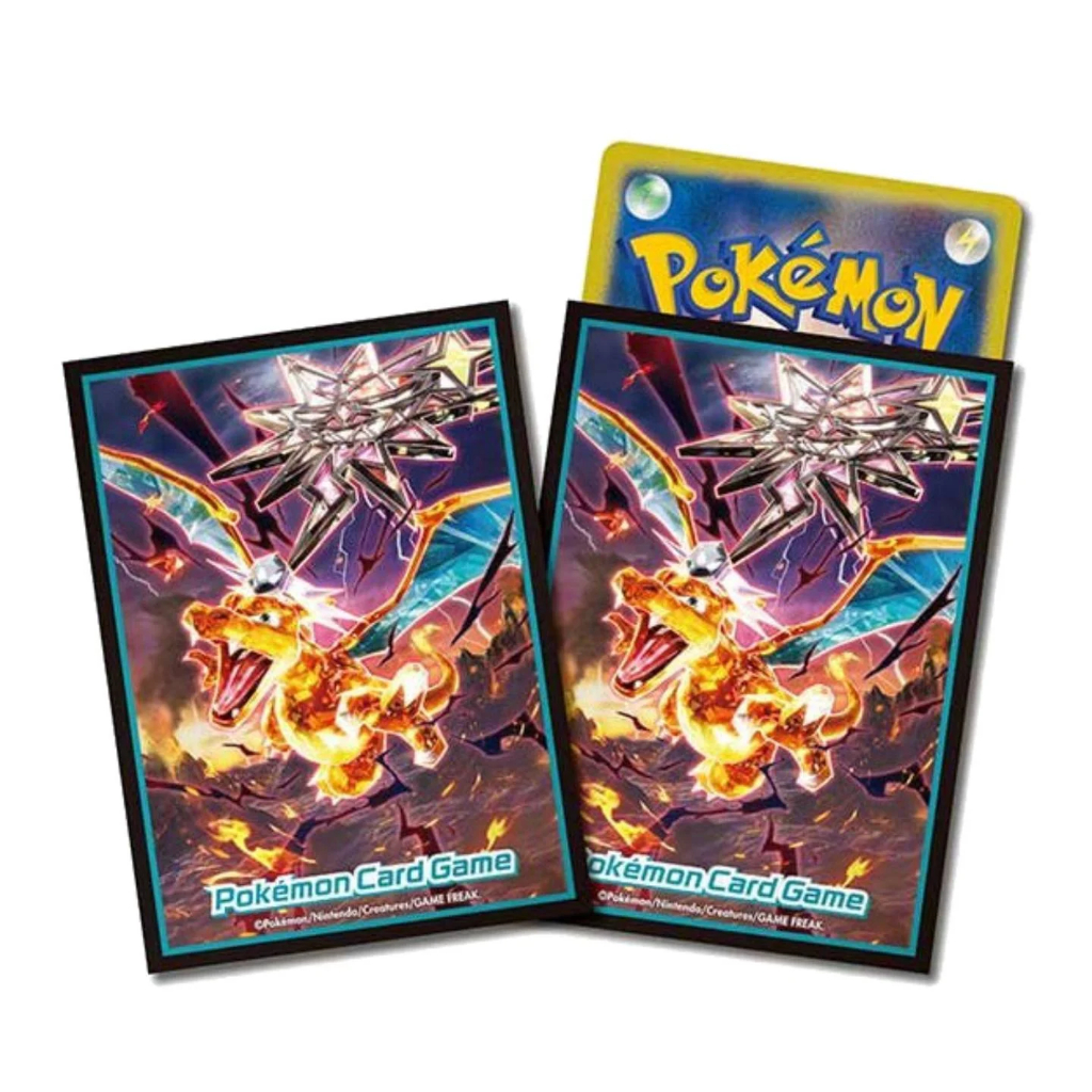 Sleeve Pokemon Card Game Terra Charizard Official Pokemon TCG | Shopee ...