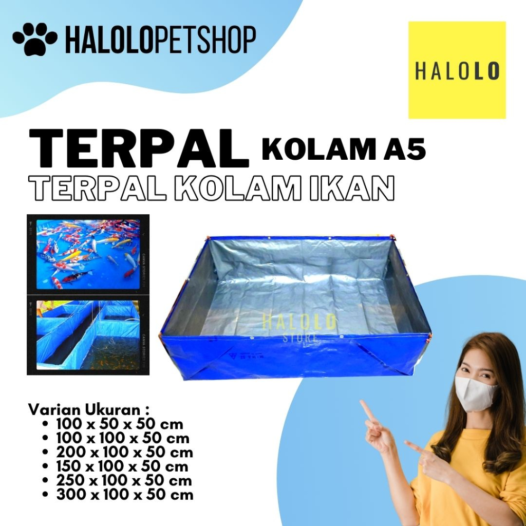Fish Pond Tarpaulin A5 Tarpaulin Fish Pond Box Tarpaulin Various Sizes ...