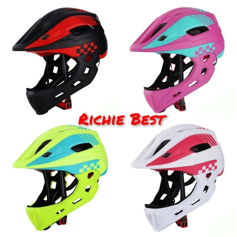 Tomshoo 2 in 1 children's bicycle helmet / pushbike helmet | Shopee ...
