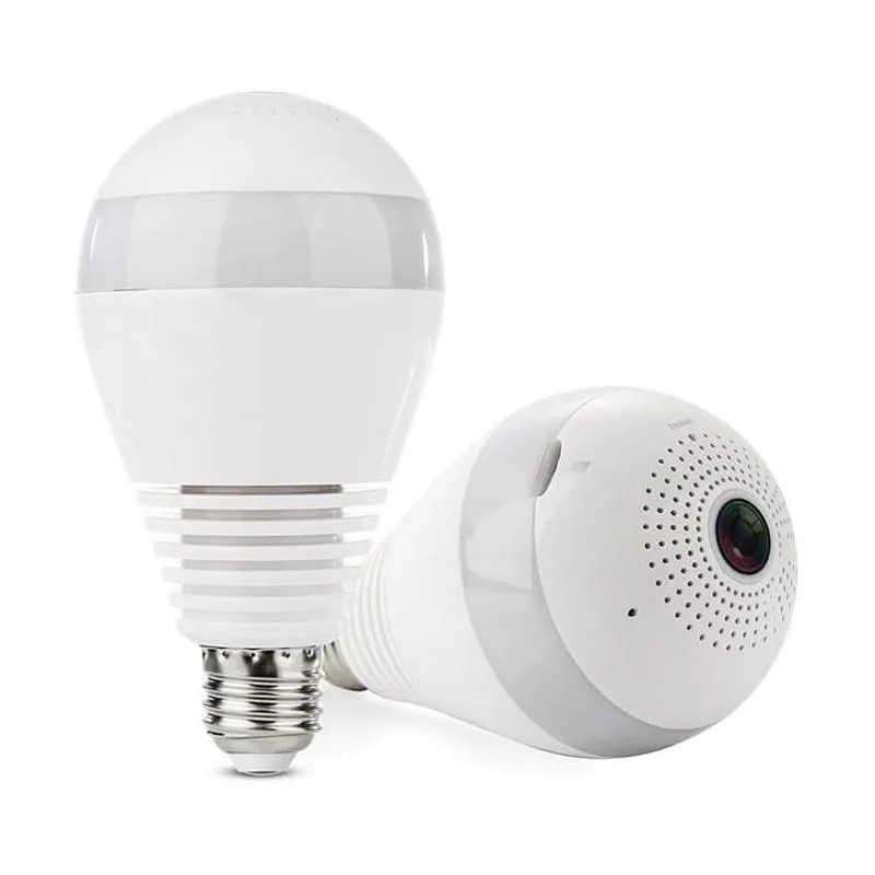 Cctv Camera light bulb/ip cam spy light model | Shopee Philippines
