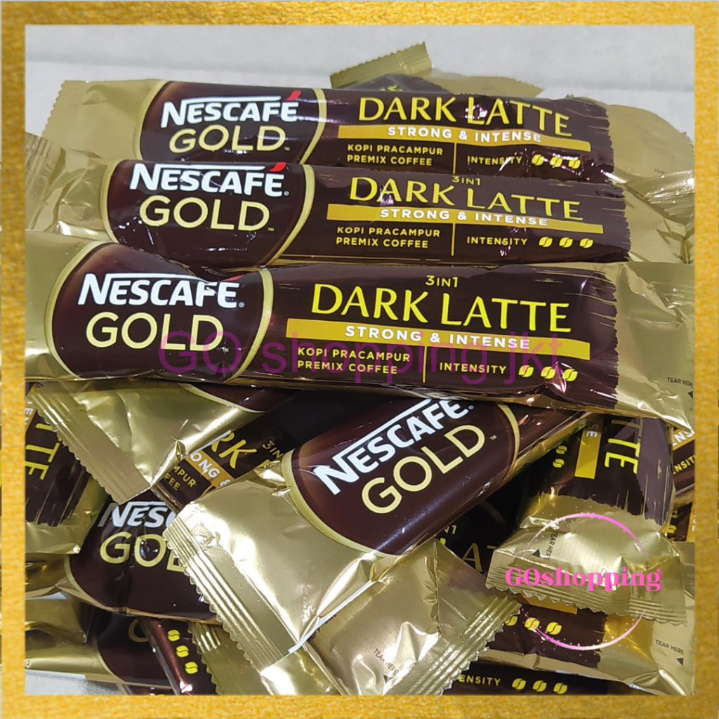 Nescafe Gold Malaysia 3in1 Dark Latte 1 Sachet | Shopee Philippines