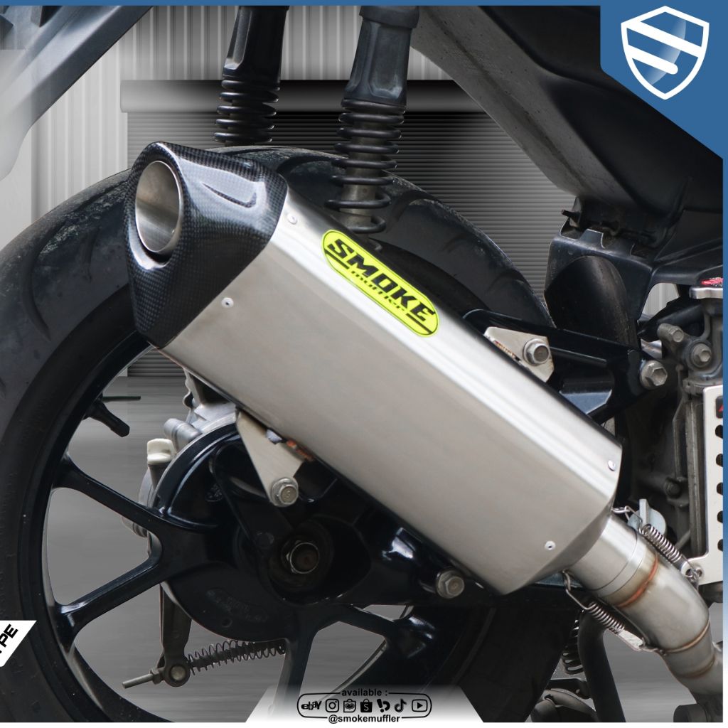 Yamaha aerox 155 conected-aerox 155 old racing Exhaust full system ...