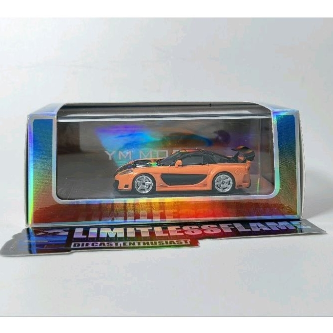 Resin MiniScale 1:64 YM Model Mazda RX-7 Veilside Fortun 7 Limited ...