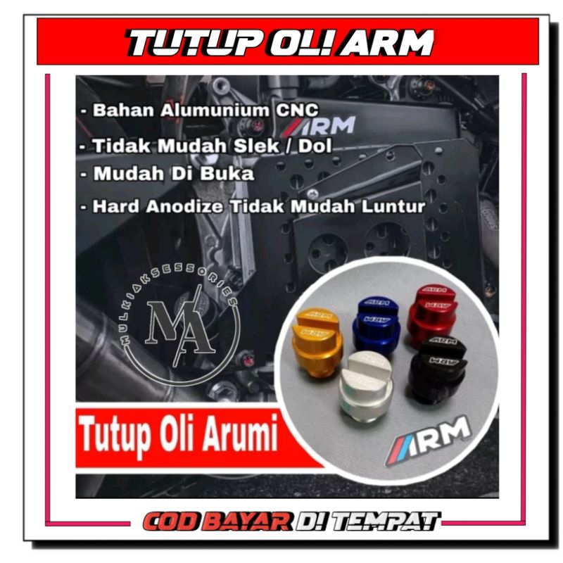 Universal CNC Oil Cap Yamaha Nmax Aerox Tojiro Pcx Vario Genio Lexi ...