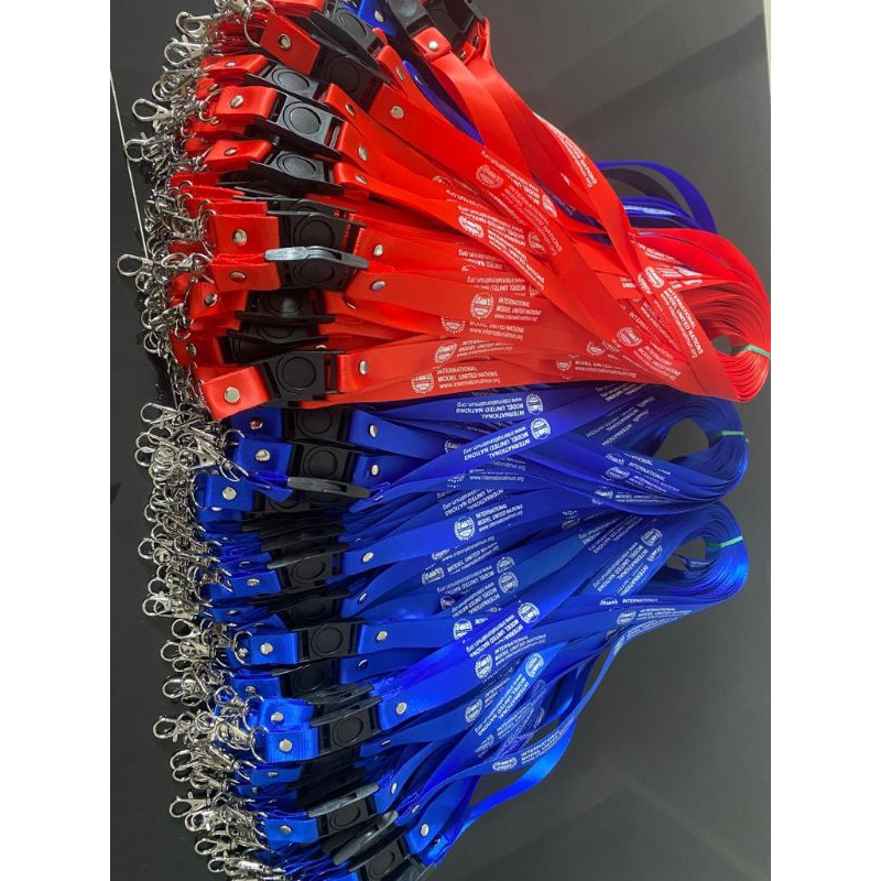 MINIMAL Id Card Strap/1-Sided Custom Screen Printing Lanyard Strap ...