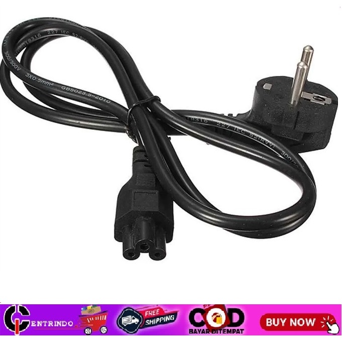 Laptop / Notebook Power Adapter Cable 3 Holes Power Adapter Cable ...