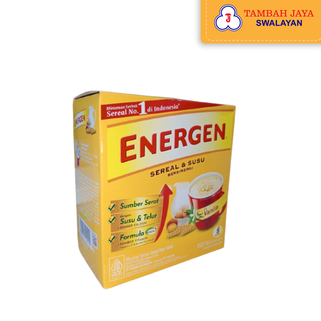 Energen Cereal Vanilla Box 160gr Contents 5 Scht@32g | Shopee Philippines