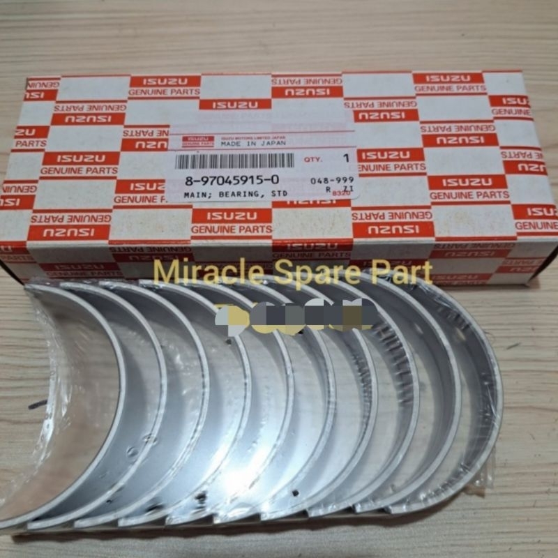 Metal Sit Main Bearing 4HF1 4HG1 Isuzu ELF NKR66 NKR71 NMR71 | Shopee ...