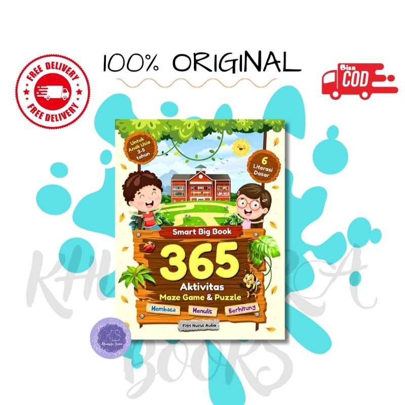 Smart BIG BOOK 365 ORIGINAL MAZE GAME & PUZZLE ACTIVITIES | Shopee ...